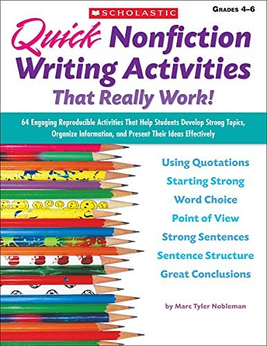 Quick Nonfiction Writing Activities That Really Work! (Paperback ...